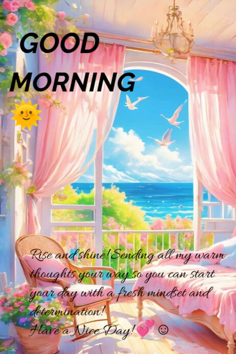 Good morning Template | PosterMyWall