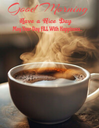 Good Morning poster Template | PosterMyWall