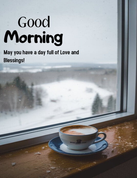Good Morning Template | PosterMyWall
