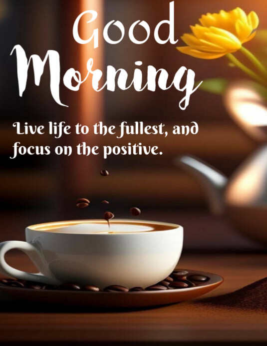 Good Morning Template | PosterMyWall