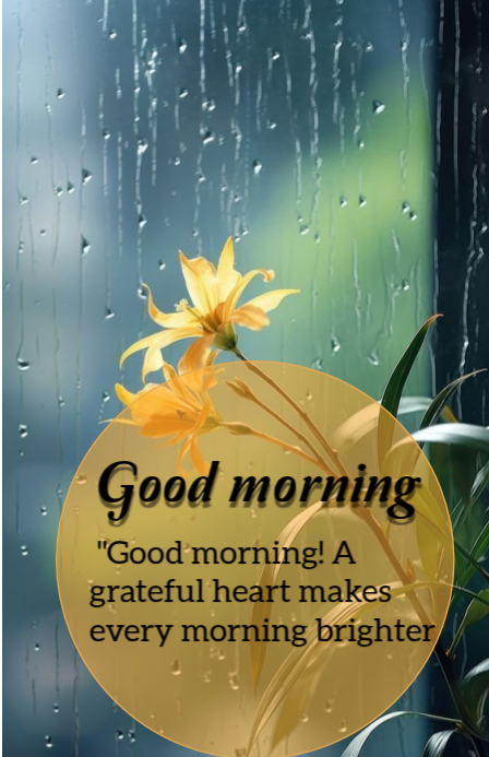 Good morning Template | PosterMyWall