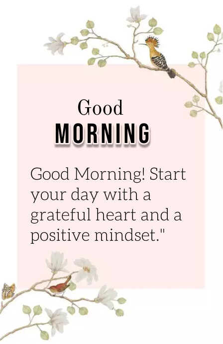 good morning Template | PosterMyWall