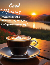 Good Morning Flyer Template 2025 | PosterMyWall