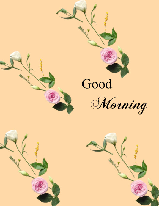 good morning Template | PosterMyWall