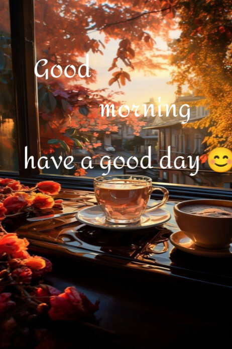 Good morning Templat | PosterMyWall