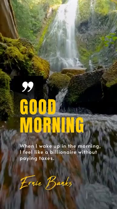 good morning Template | PosterMyWall