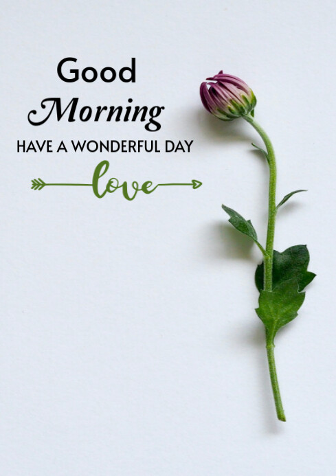 Good Morning Template | PosterMyWall