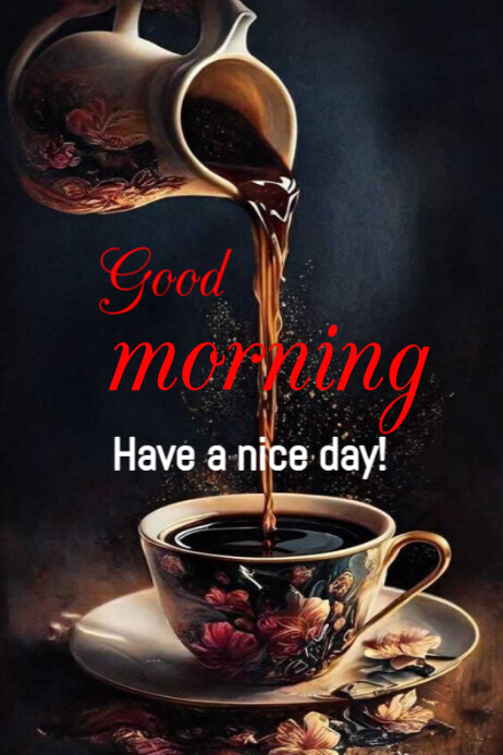 Good Morning Template | PosterMyWall