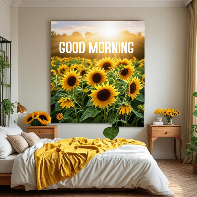 Plantilla De Good Morning Postermywall