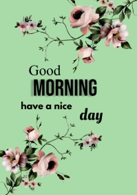 Good morning Template | PosterMyWall