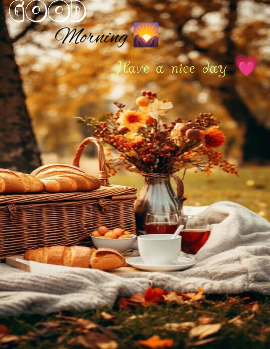 Good morning Template | PosterMyWall