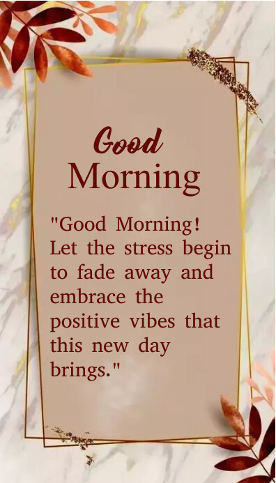 good morning Template | PosterMyWall