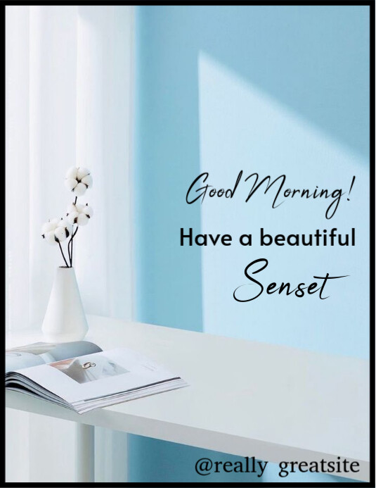 good morning Template | PosterMyWall