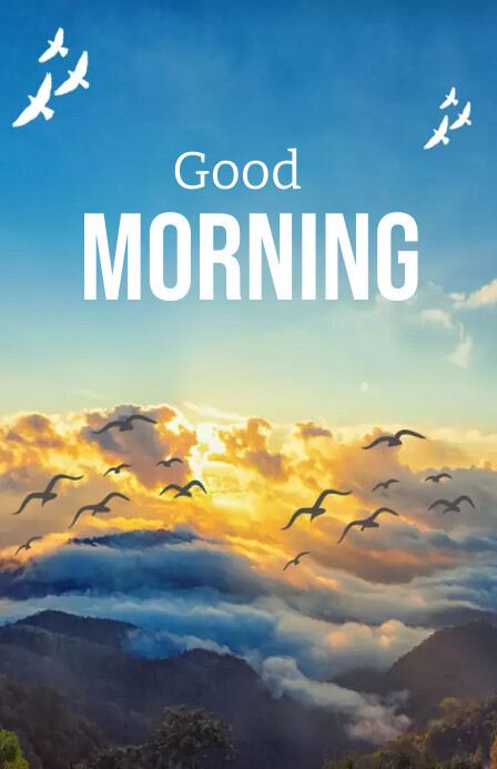 good morning Template | PosterMyWall