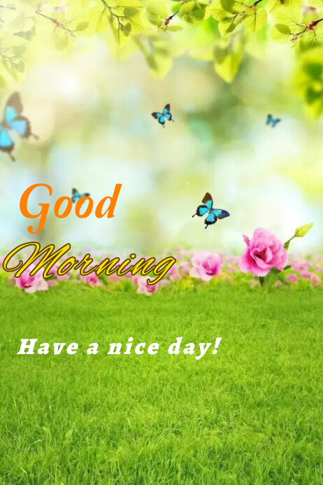 Good Morning Template | PosterMyWall