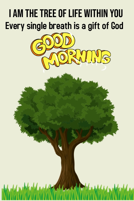 Good morning Template | PosterMyWall