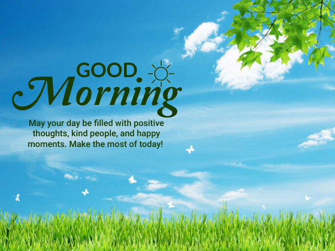 Good morning Template | PosterMyWall