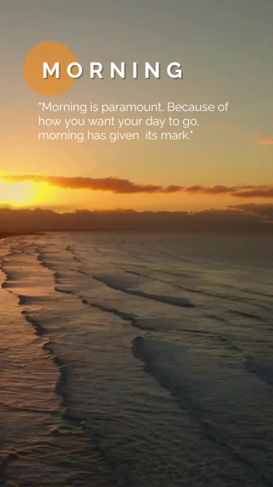Copy of Good morning | PosterMyWall
