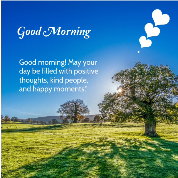 Good Morning Template | PosterMyWall