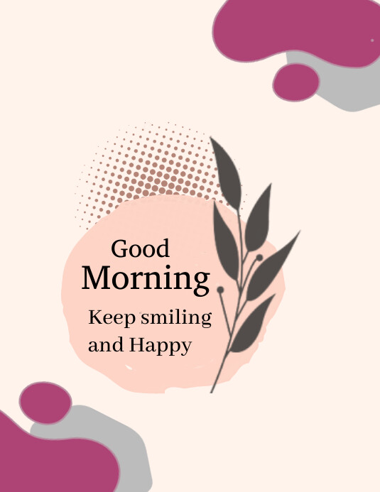 good morning Template | PosterMyWall