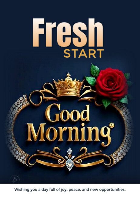 GOOD MORNING Template | PosterMyWall