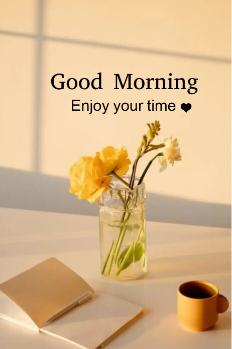 good morning Template | PosterMyWall