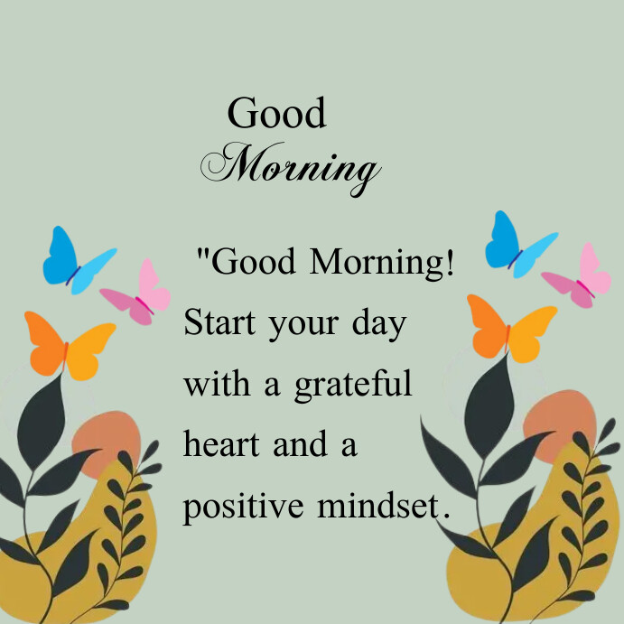 good morning Template | PosterMyWall