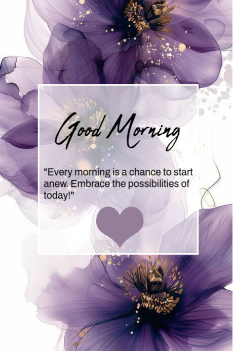 good morning Template | PosterMyWall