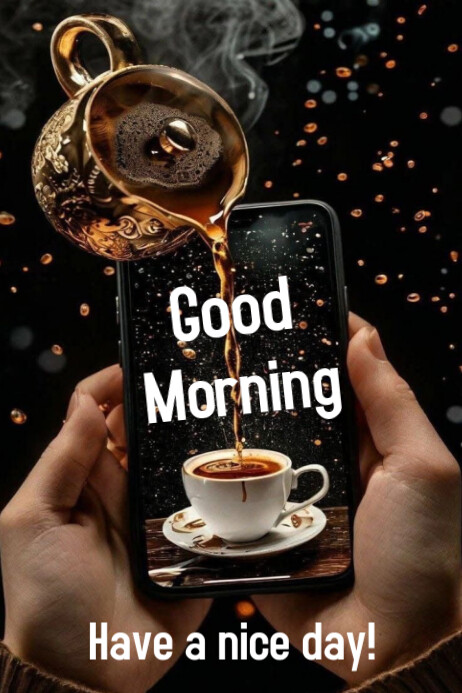 Good Morning Template | PosterMyWall
