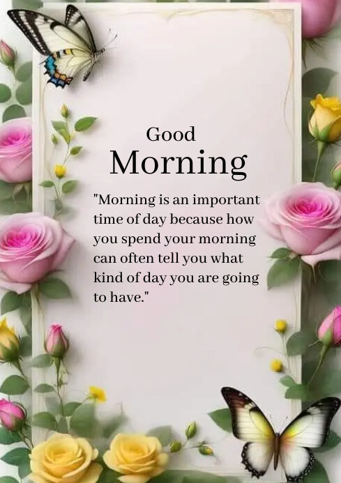 good morning Template | PosterMyWall