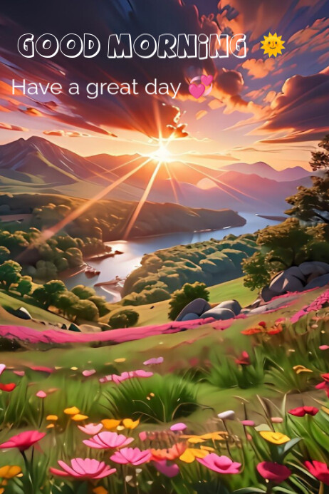 Good morning Template | PosterMyWall