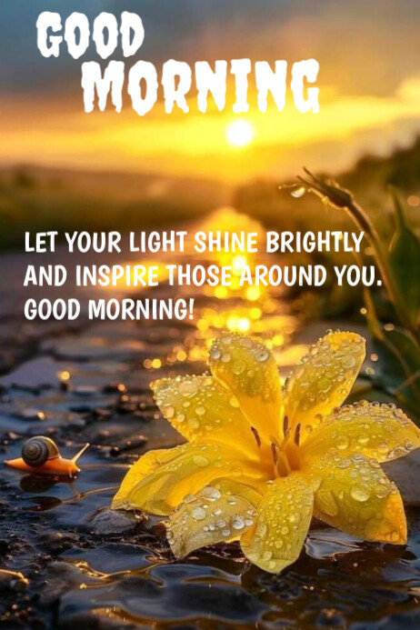 Good morning Template | PosterMyWall