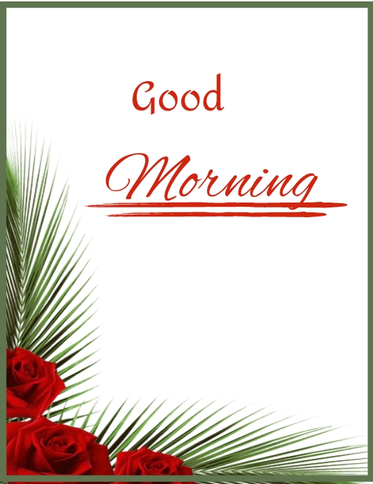 good morning Template | PosterMyWall