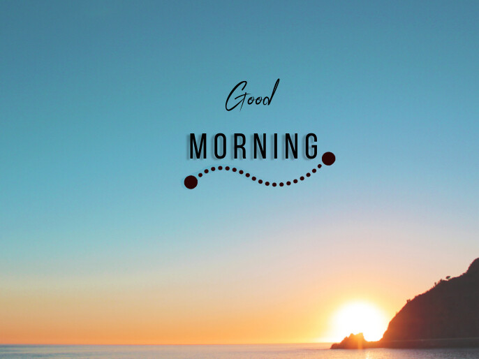 good morning Template | PosterMyWall