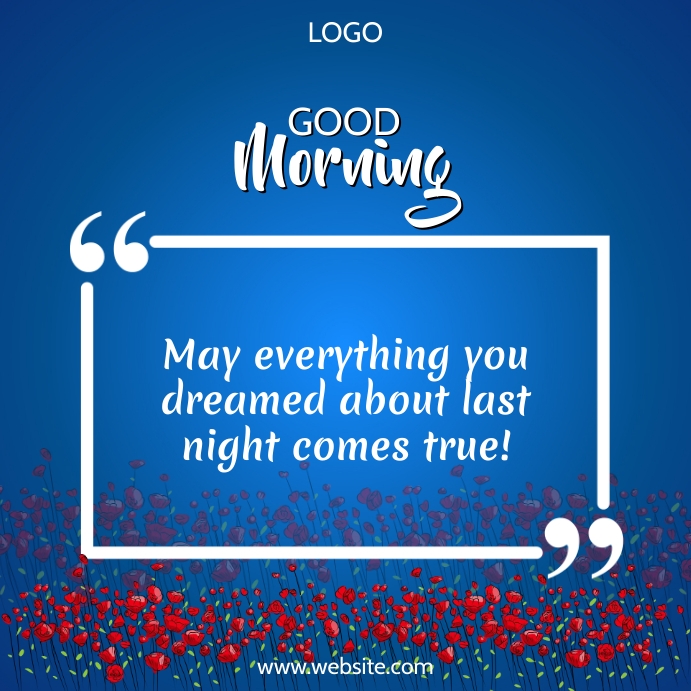 Good Morning Design Template | PosterMyWall