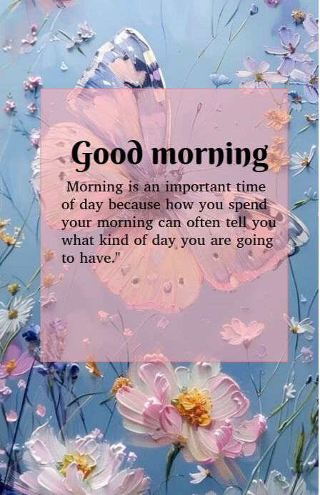 good morning Template | PosterMyWall