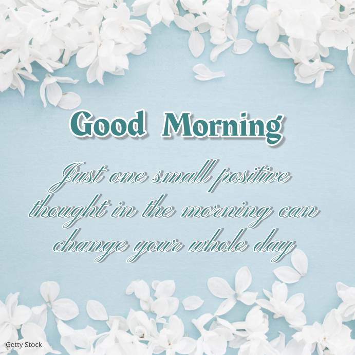 Plantilla de Good Morning | PosterMyWall