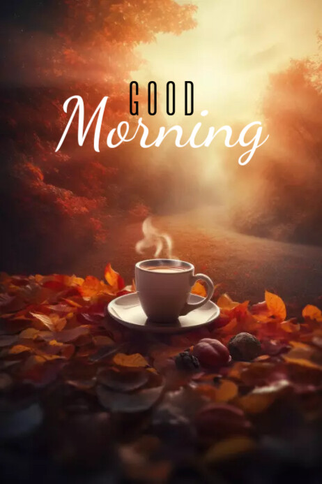 Good Morning Template | PosterMyWall