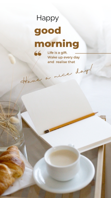 Good morning Template | PosterMyWall