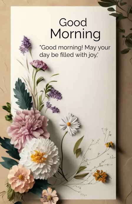 good morning Template | PosterMyWall