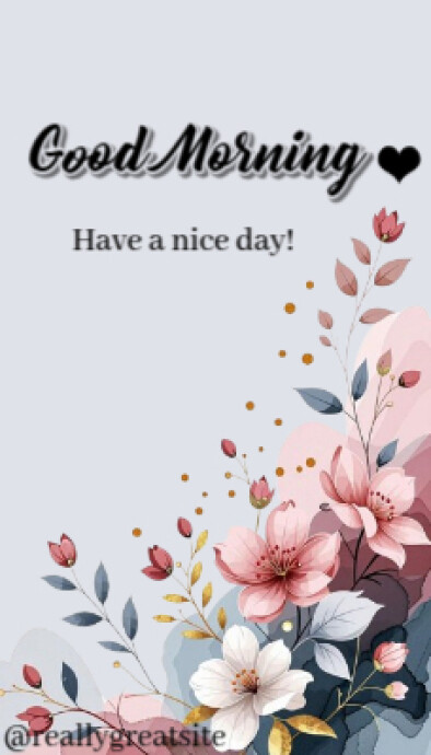 Good morning Template | PosterMyWall