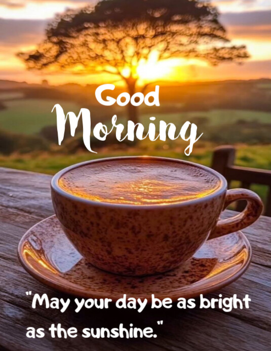 Good Morning Template | PosterMyWall