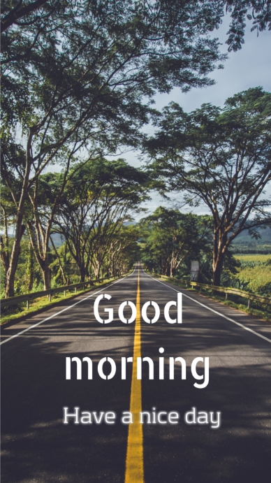 Good morning Template | PosterMyWall