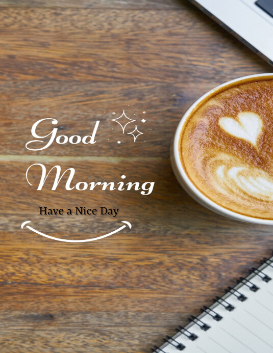 GOOD MORNING Template | PosterMyWall