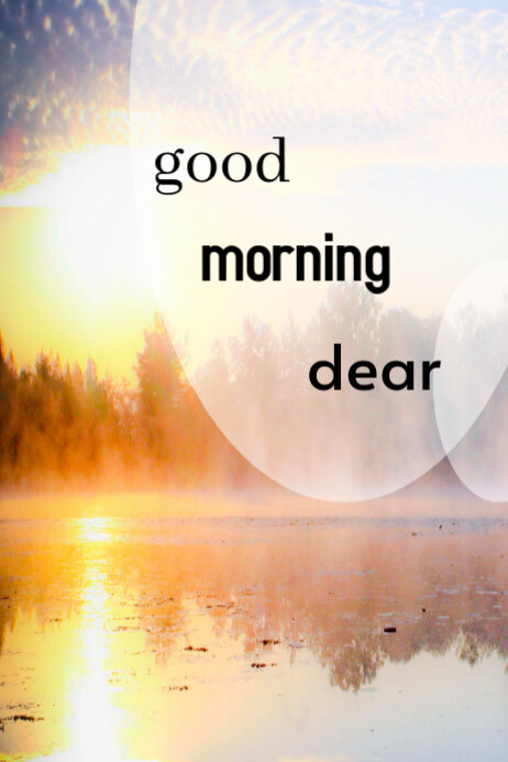 Good morning Template | PosterMyWall