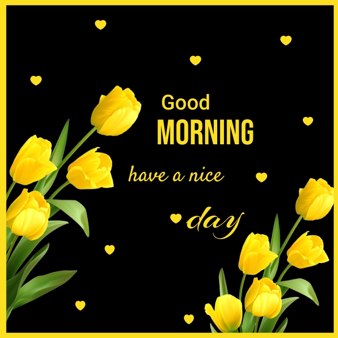 good morning Template | PosterMyWall