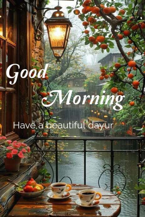 Good morning Template | PosterMyWall