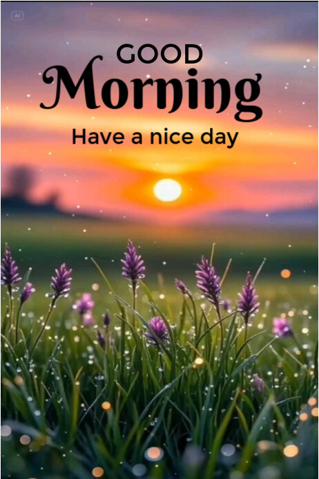Good morning Template | PosterMyWall
