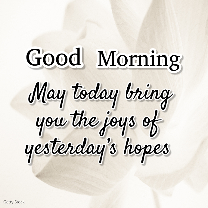 Plantilla de Good Morning | PosterMyWall