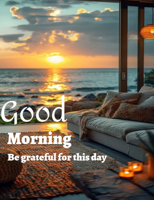 Good Morning Template | PosterMyWall